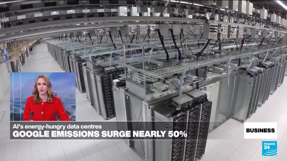 Google's greenhouse gas emissions are soaring because of AI data ...
