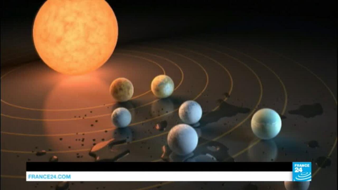 Space: NASA Astronomers find 7 earth-size planets where life possible ...