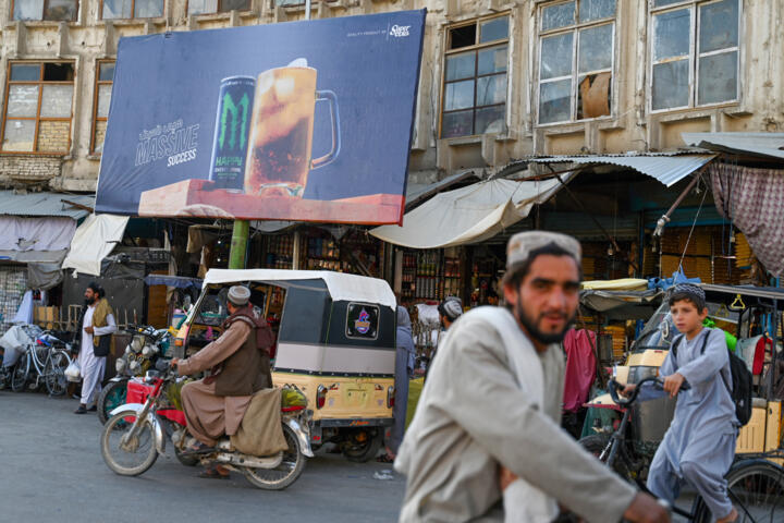 Energy drink craze peps and pacifies weary Afghans