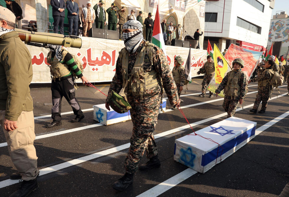 Iran TV shows missile base after paramilitary march against 'threats'