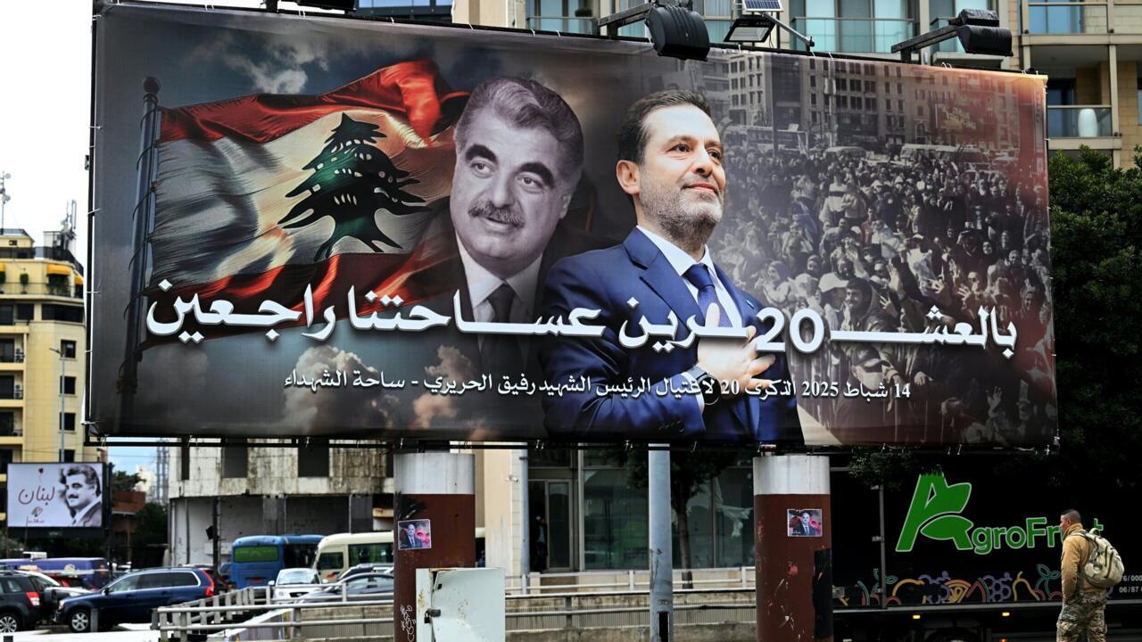 Le Liban commémore l'assassinat il y a 20 ans de Rafic Hariri, en plein ...