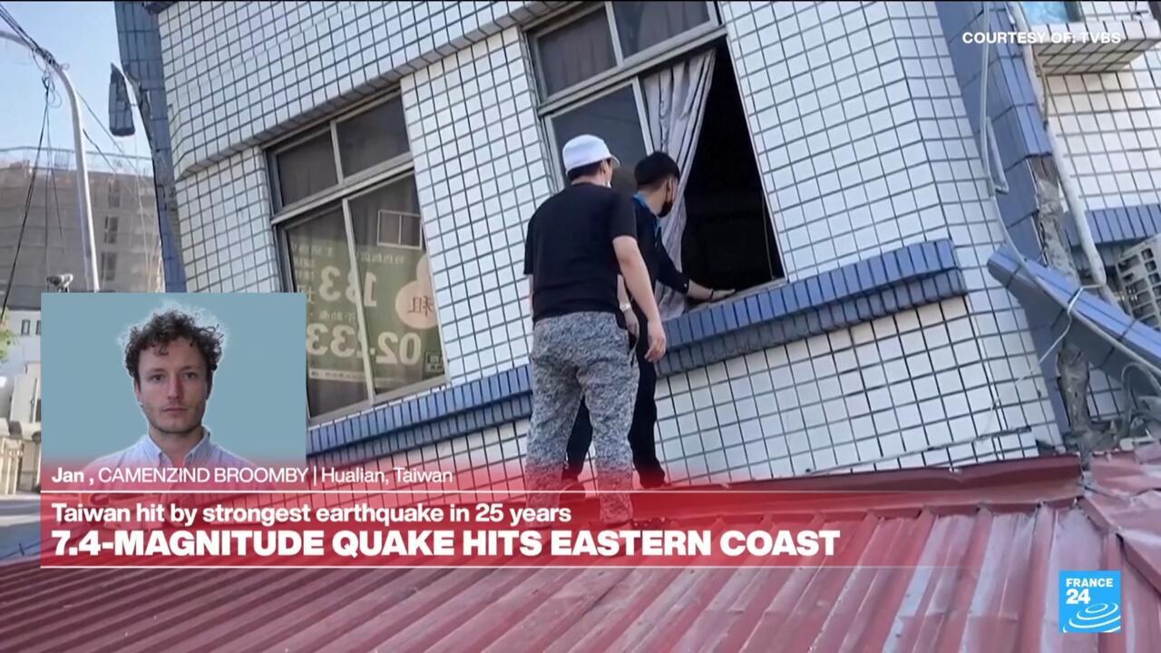 'The biggest earthquake the island has seen in 25 years' - France 24