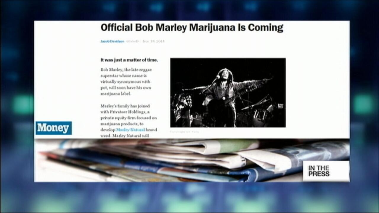 'Official Bob Marley Marijuana Is Coming' - In the press