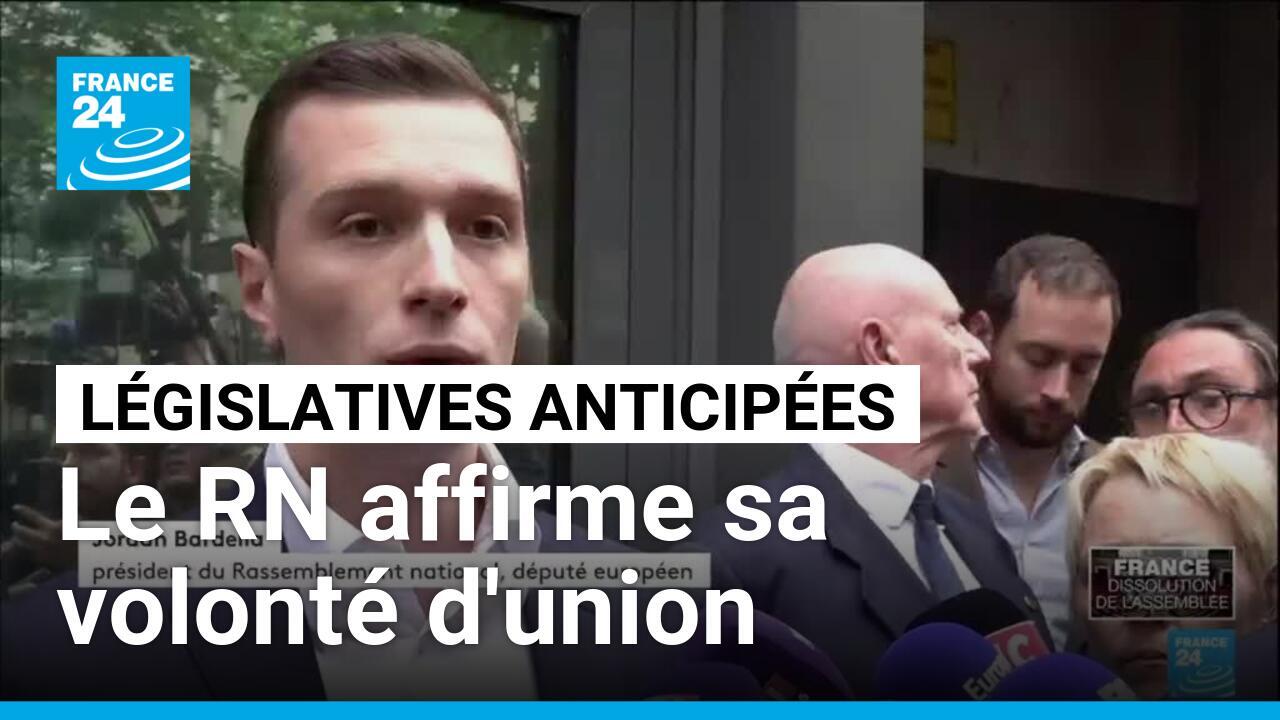 Législatives anticipées en France : le RN affirme sa volonté d'union ...