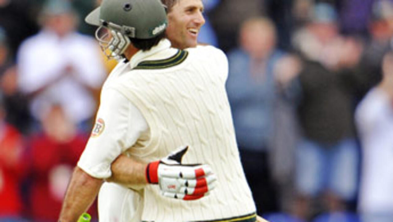 Australia keep England at bay on day two