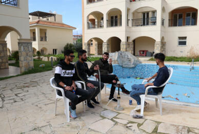 Godsend or 'ghetto': Syrian migrants flock to small Cyprus town