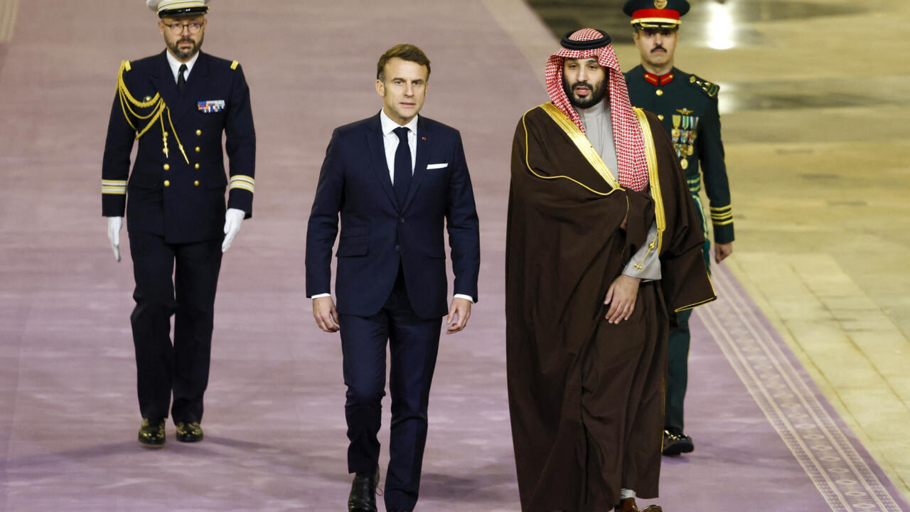 Macron begins state visit to Saudi Arabia as conflict roils the Mideast ...