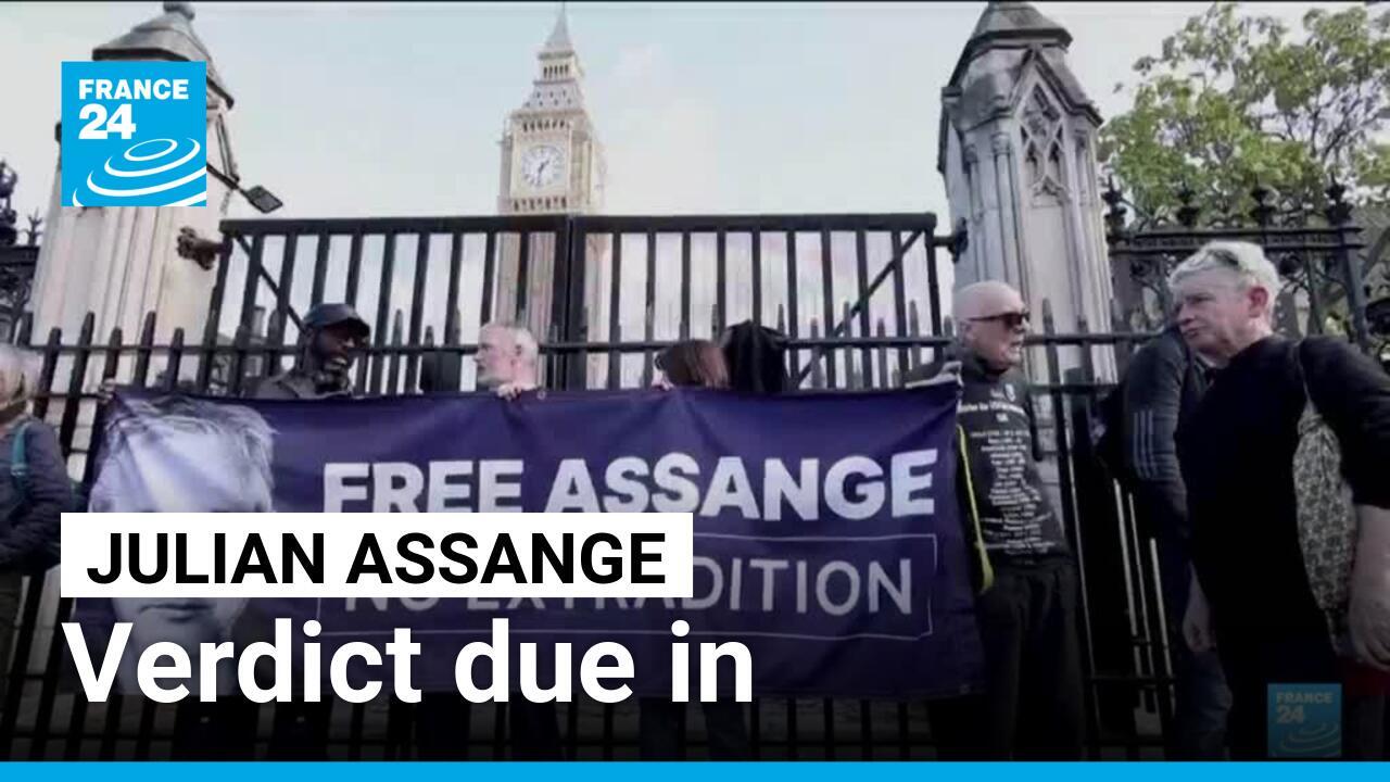 UK court to deliver ruling on Julian Assange extradition case - France 24
