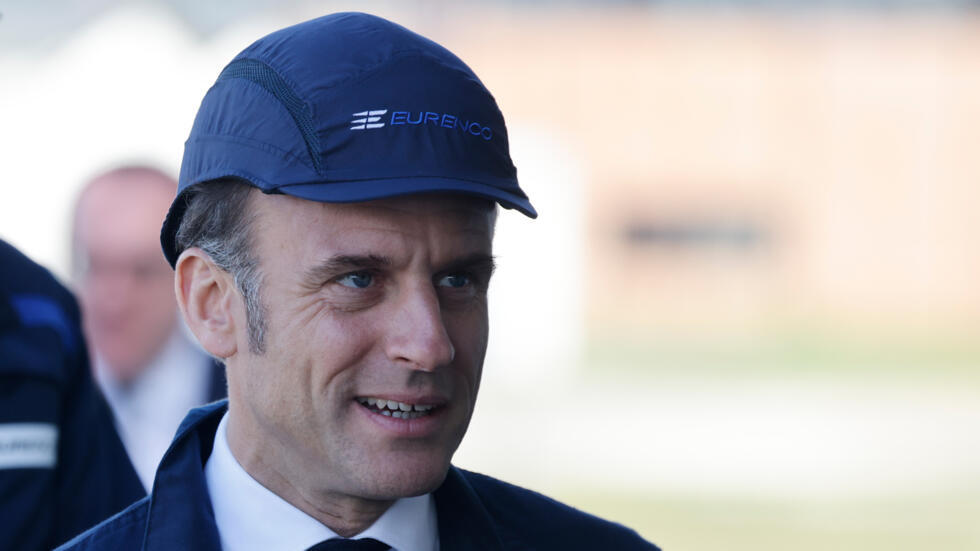 Macron calls for 'sustainable' effort to scale up arms production