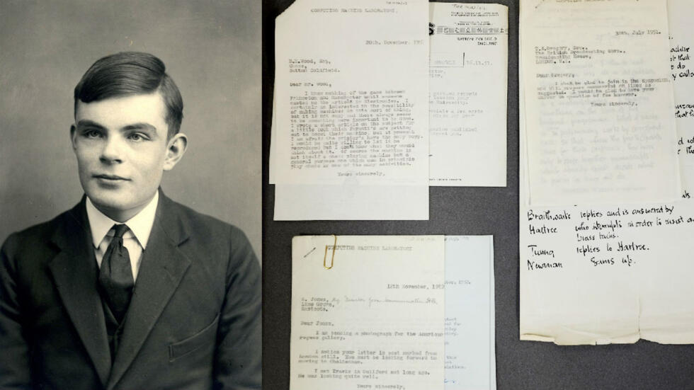 L'université de Manchester a retrouvé 148 lettres d'Alan Turing par ...