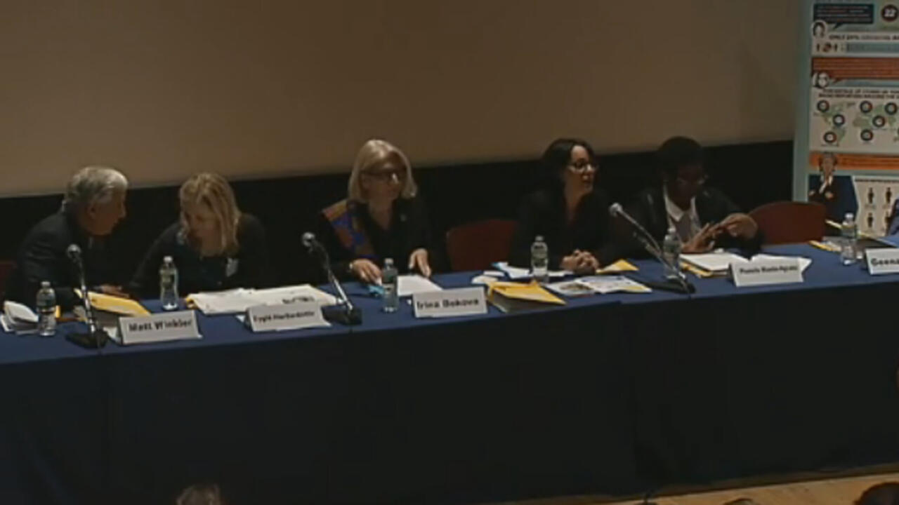 Live: UN debate on empowering women in media