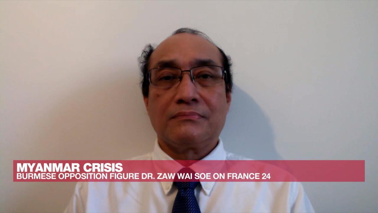 Burmese opposition figure Dr Zaw Wai Soe: 'Please help us, please save ...