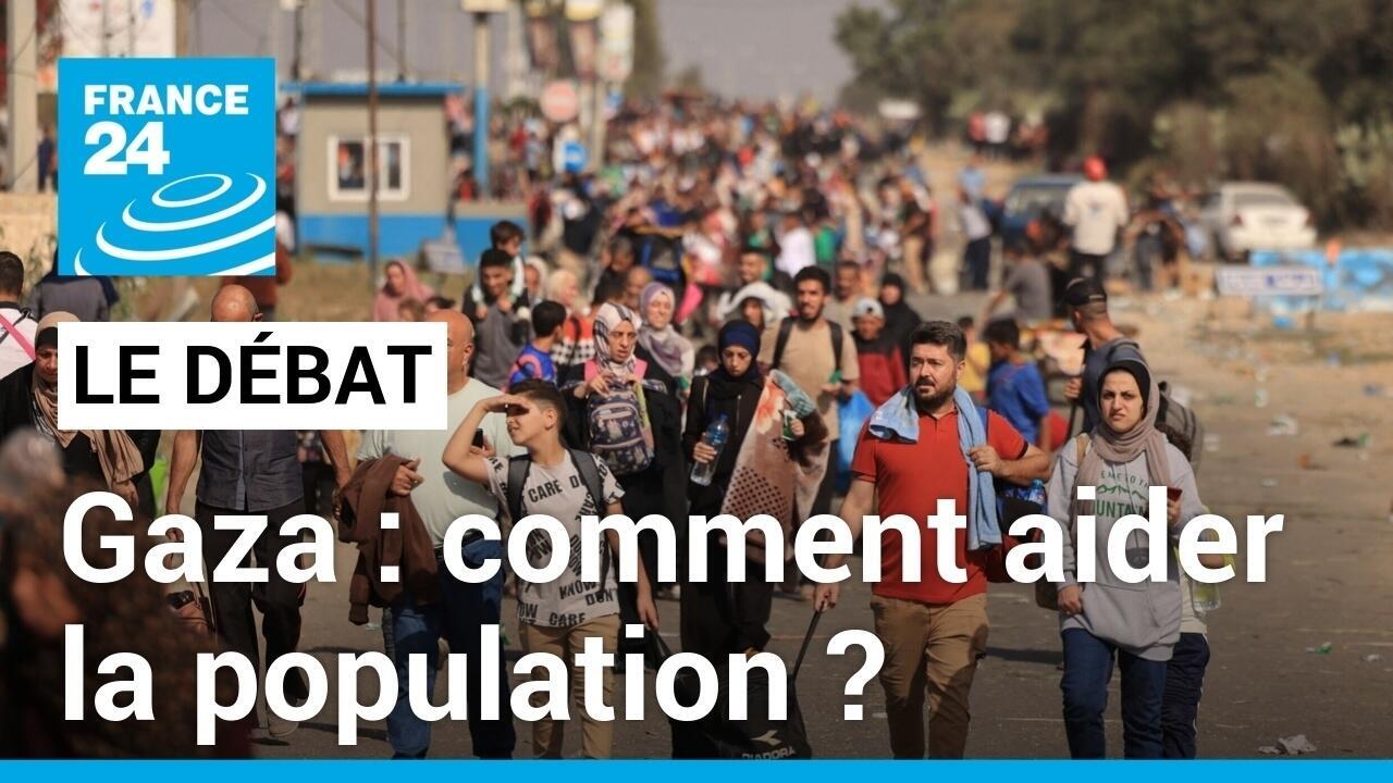 Gaza : comment aider la population ? Emmanuel Macron appelle à "œuvrer ...