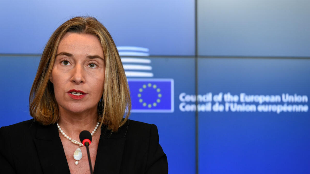 EU's Mogherini vows to defend Iran deal despite Trump
