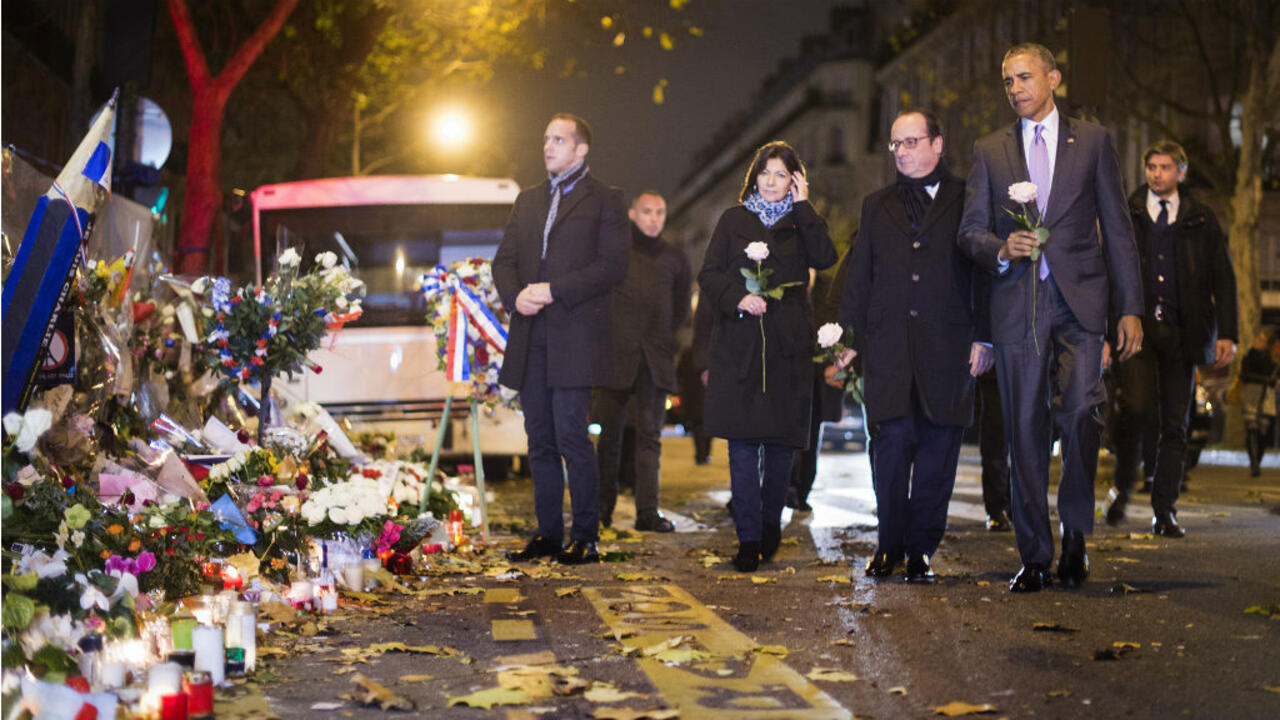 Obama to meet French presidents, past and present, on Paris trip