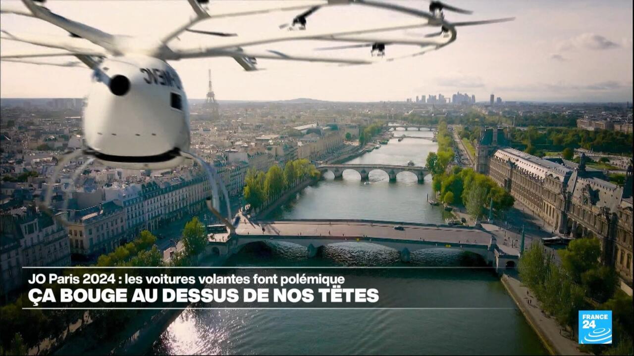 JO de Paris 2024 : ces taxis volants qui font polémique - Tech 24