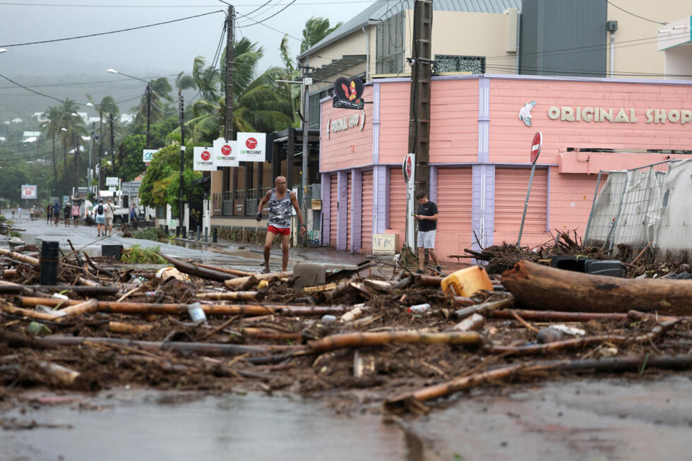 Four dead as French island reels from devastating cyclone