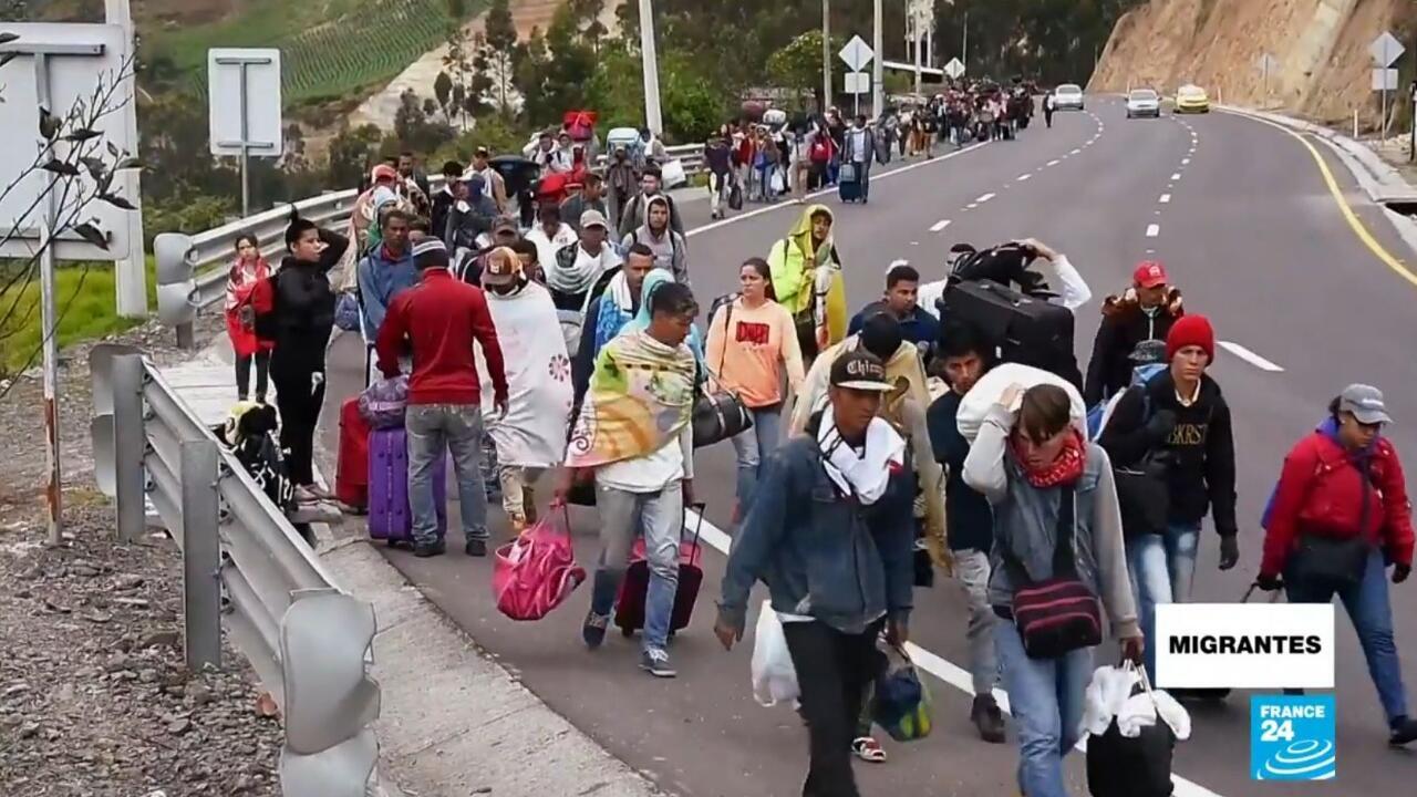 El drama de los caminantes: un éxodo sin precedentes en América Latina ...