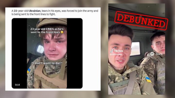 These videos of Ukrainian soldiers are deepfakes generated from the ...