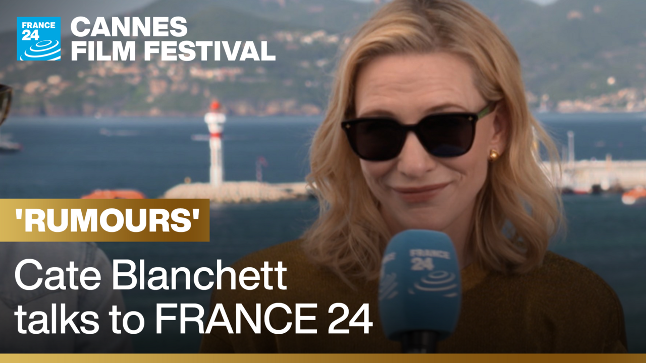 Cate Blanchett talks to FRANCE 24 about 'Rumours' at Cannes - France 24