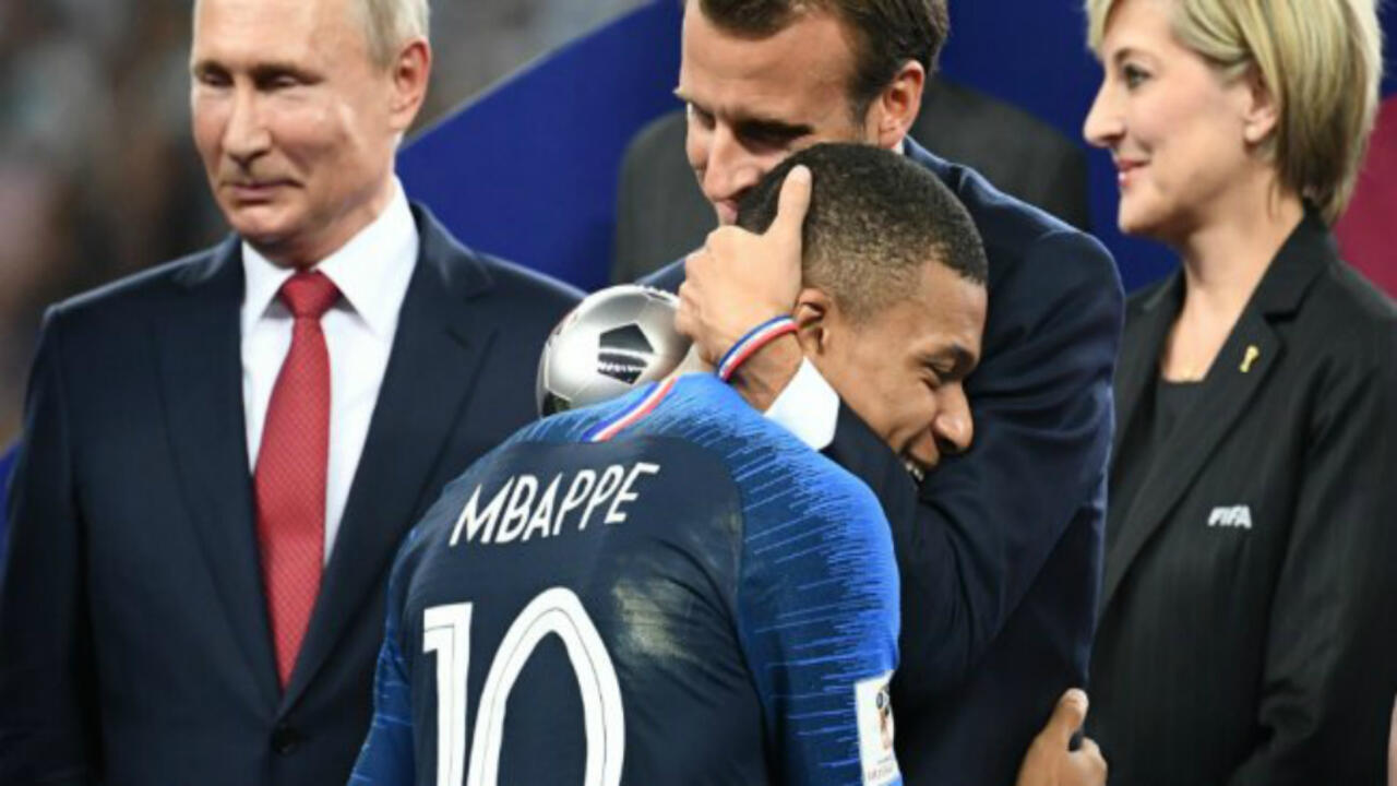 Macron y Putin capitalizan la victoria y el éxito del Mundial Rusia ...