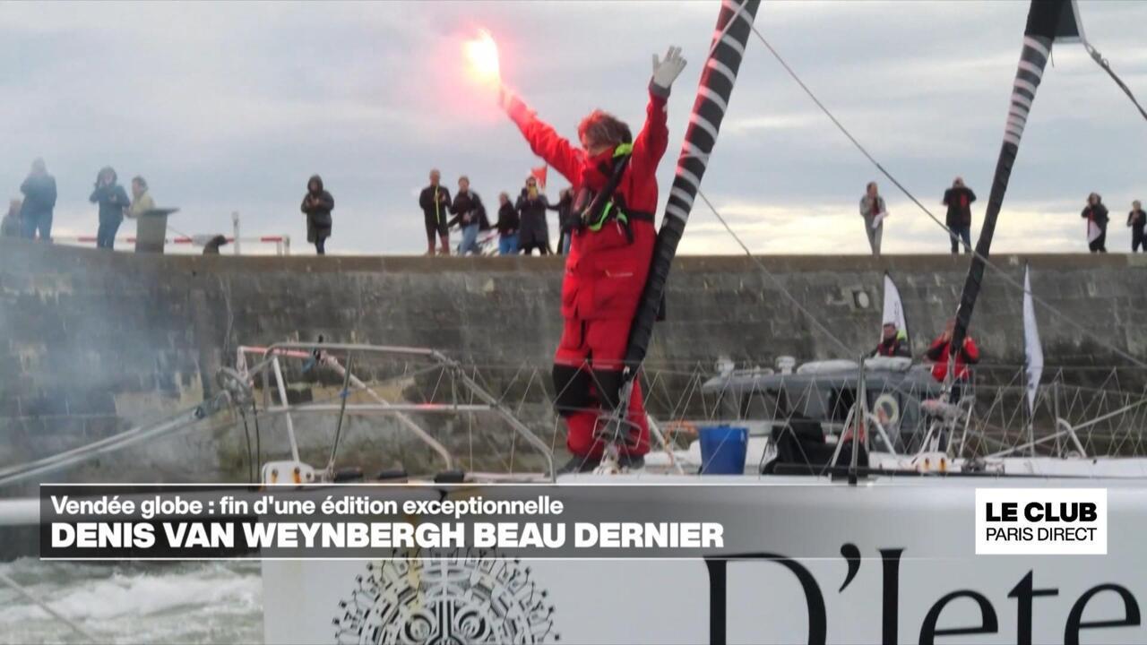 Vendée Globe : le dernier Denis Van Weynbergh est arrivé, l'heure du ...