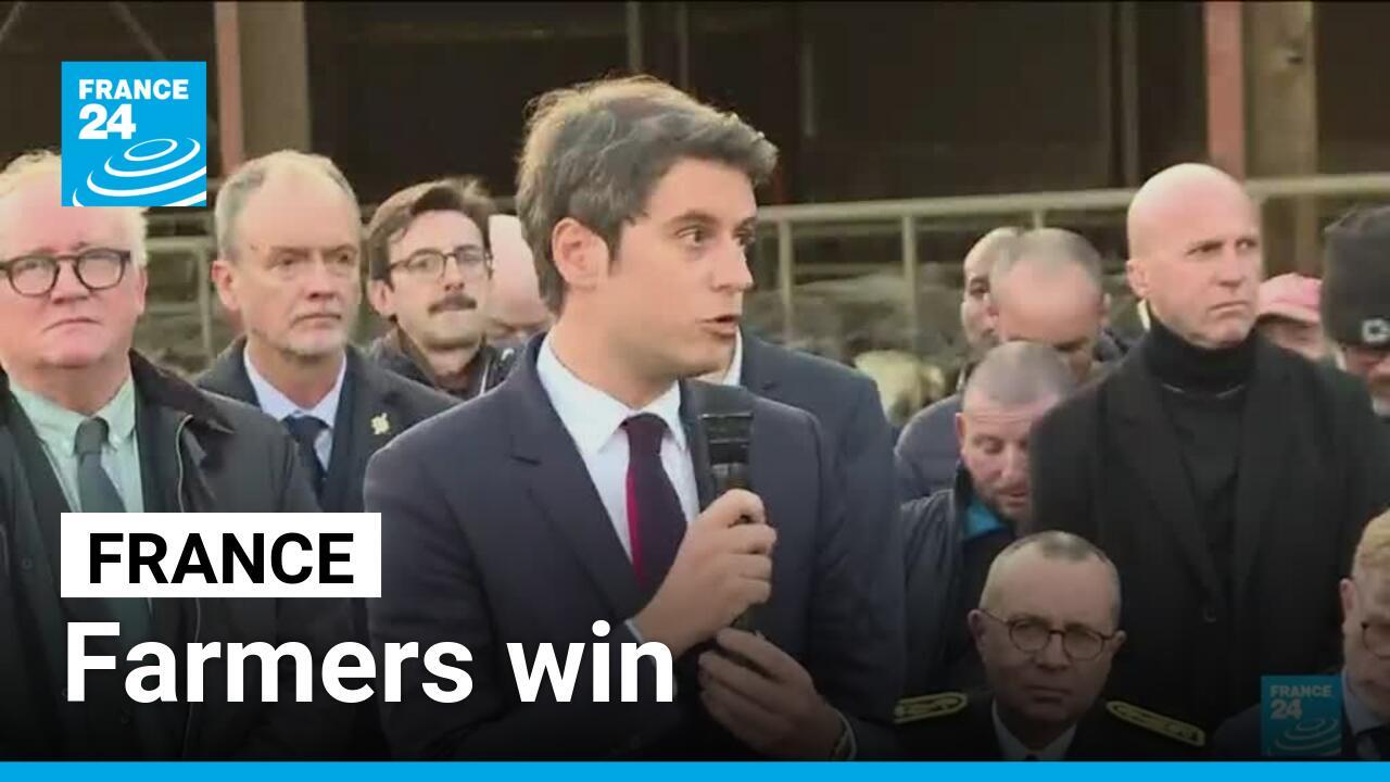 French farmers win concessions after blocking roads in protest - France 24