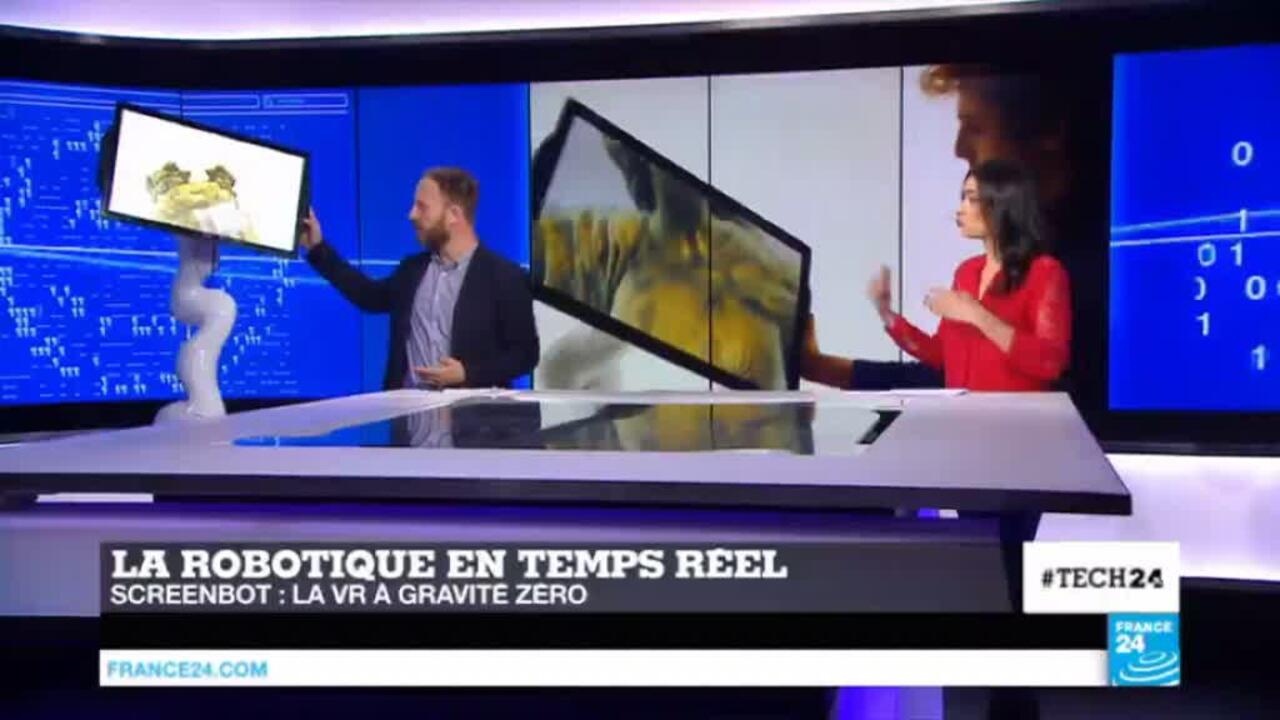 Screenbot : la réalité virtuelle à gravité zéro - France 24