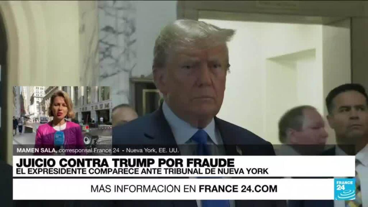 Informe desde Nueva York: Donald Trump se presentó en la Corte por su ...