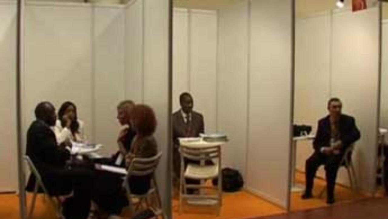Les entrepreneurs africains et français s'essaient au speed-dating