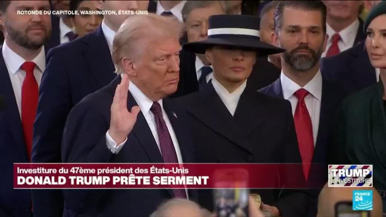 REPLAY - Donald Trump prête serment et devient le 47e président des ...
