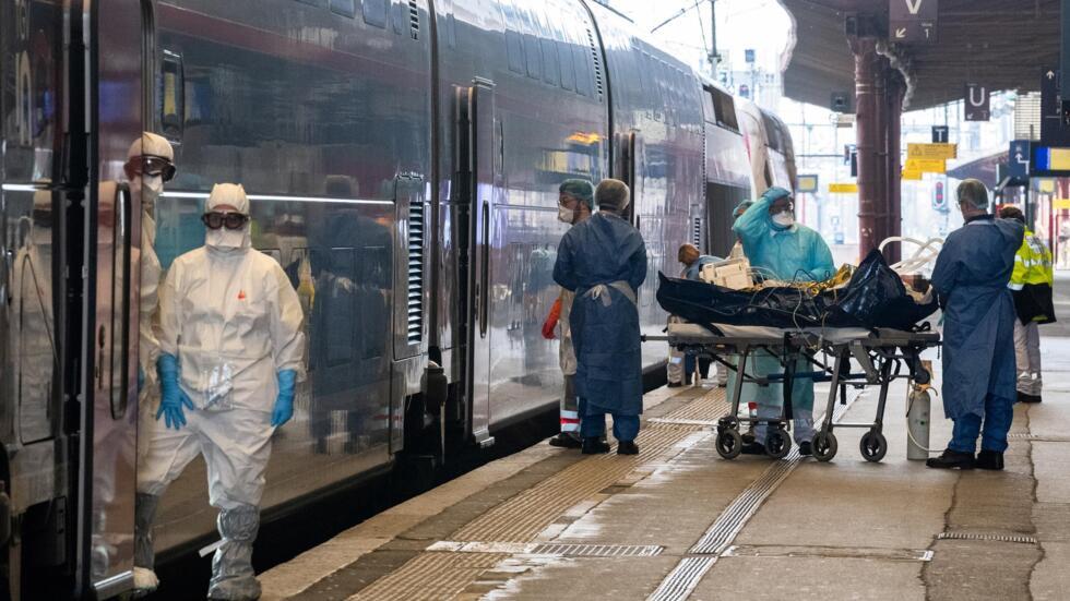 France marshals high-speed trains to transfer coronavirus patients