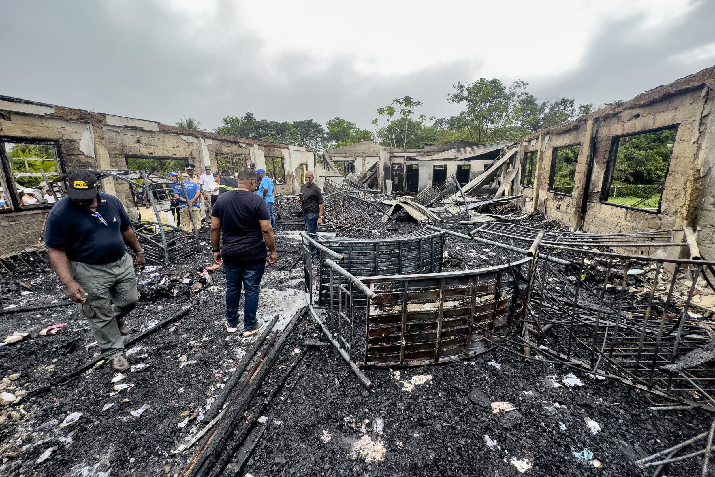 Girls burnt in deadly Guyana school fire still critical
