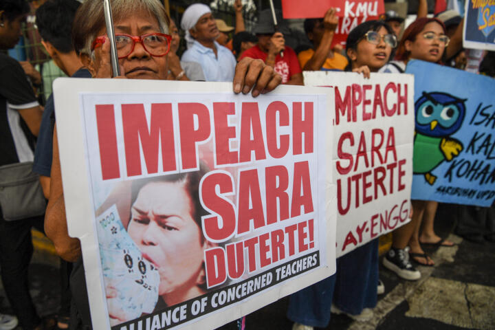 Philippine House votes to impeach VP Sara Duterte