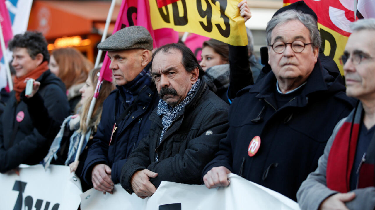 French unions stage marches and block ports as impact of transport ...
