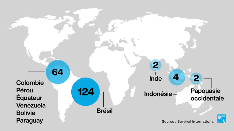 Ces dangers mortels qui pèsent sur l'avenir des 200 peuples non contactés