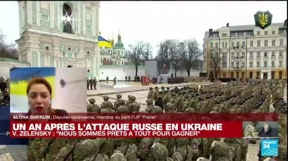 Guerre en Ukraine, un an après : "c’est une année de résistance ...