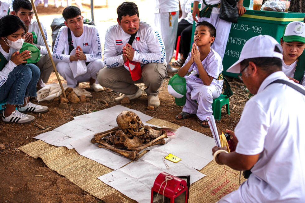 Skulls, smoke and spirits: Thai ceremony for the unclaimed dead