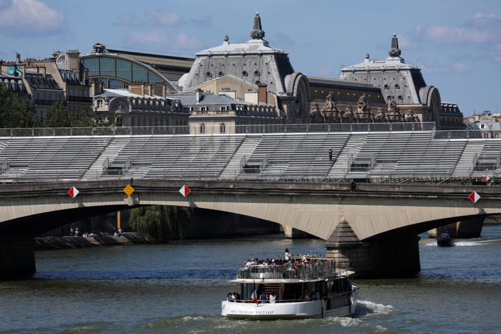 In pictures: Paris finalises preparations for the 2024 Summer Olympics