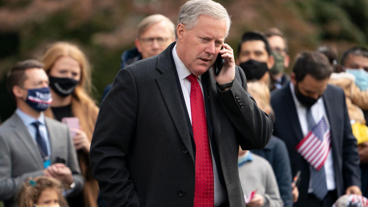 Trump chief of staff Mark Meadows tests positive for Covid-19