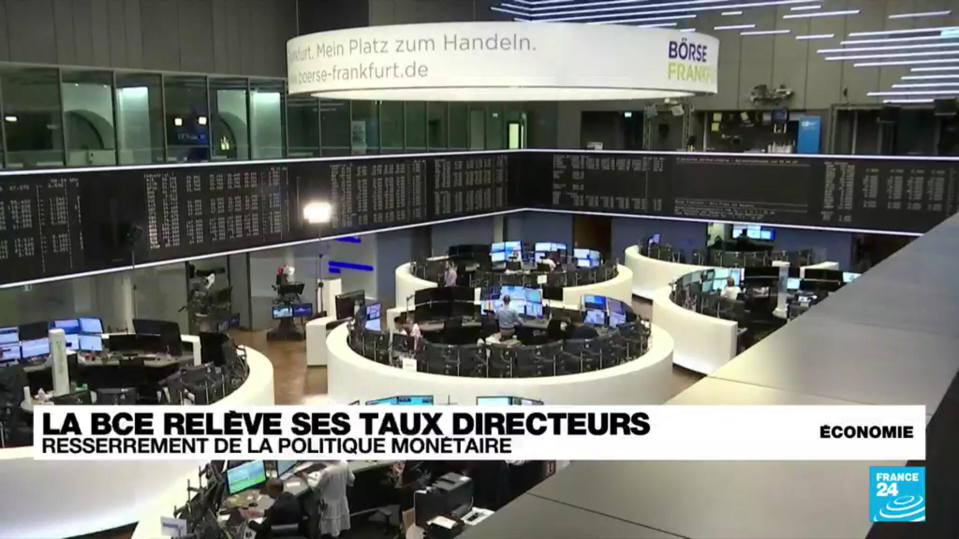 La BCE annonce la plus forte hausse de taux directeurs de son histoire ...
