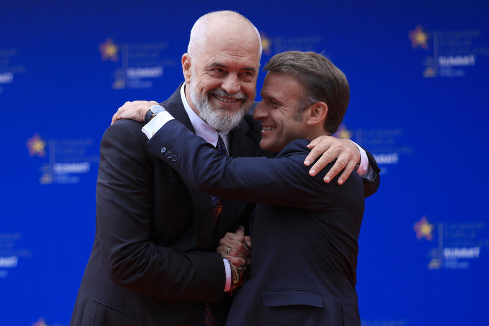 Albania's Rama gives showman's welcome to Europe's leaders