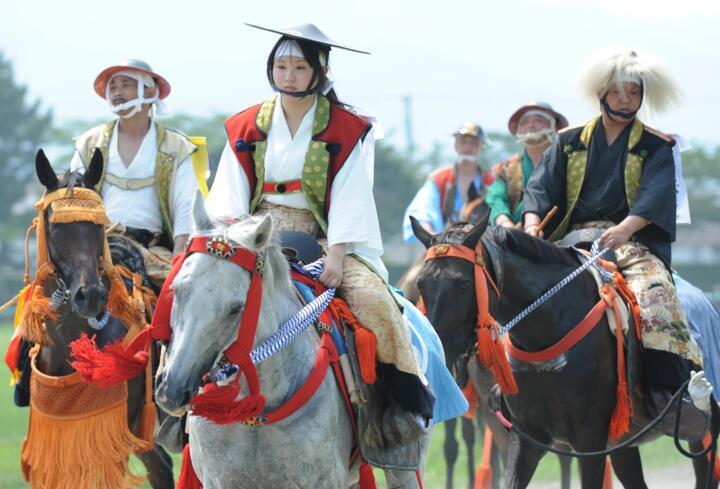 Scores of horses suffer sunstroke at Japan samurai event