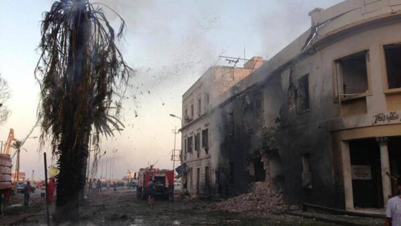 Blast rocks Benghazi, a year after US consulate attack