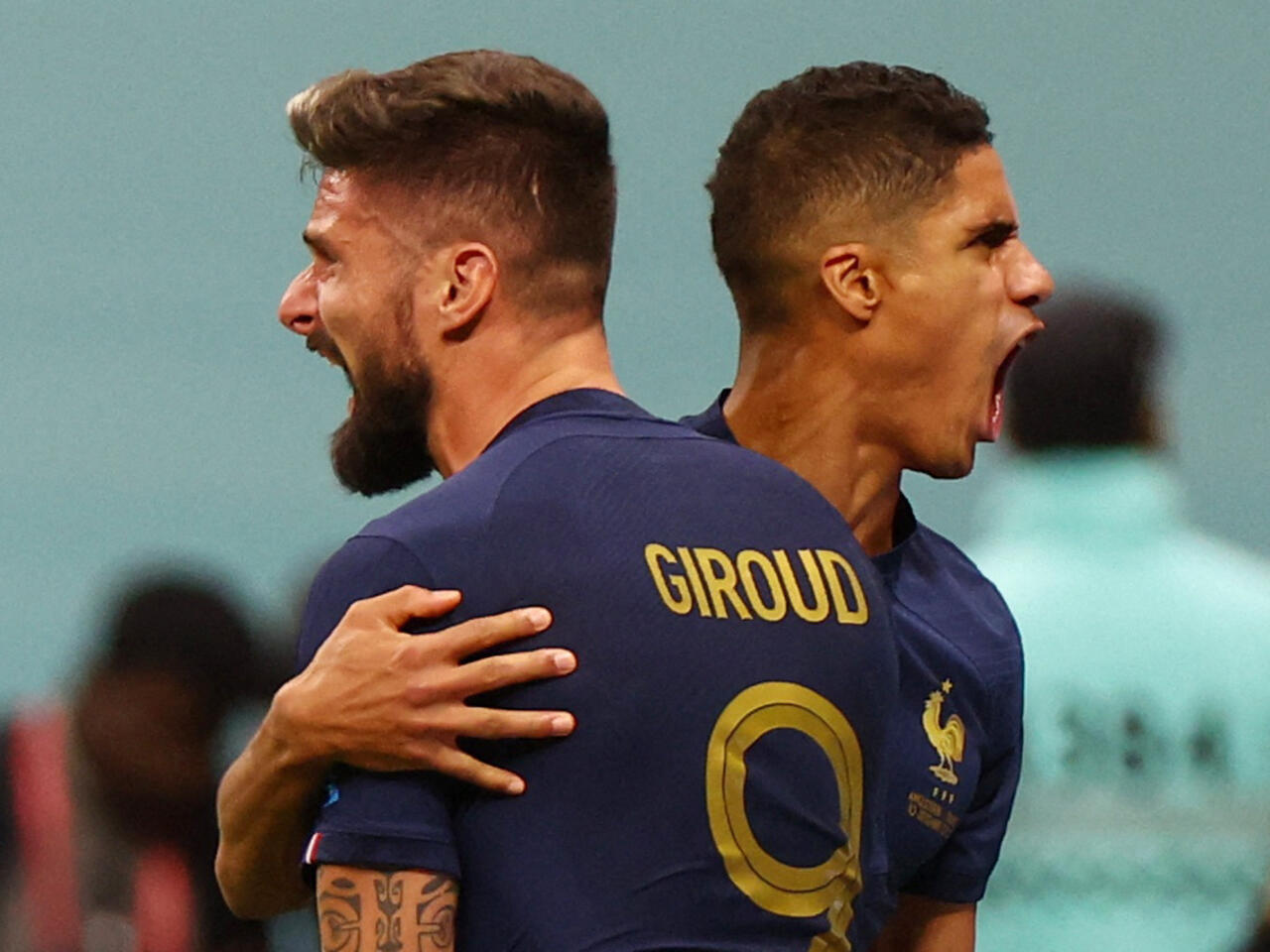 Olivier Giroud Hairstyle World Cup