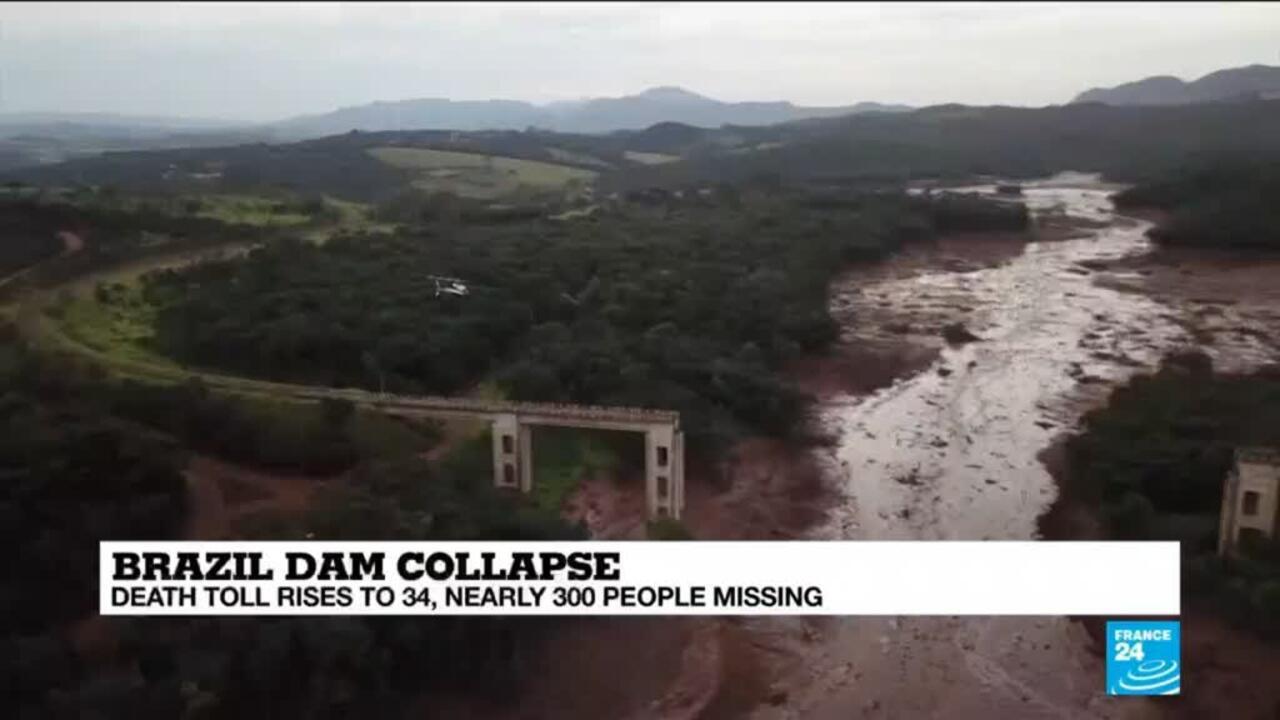 Dozens killed in Brazil dam collapse - France 24