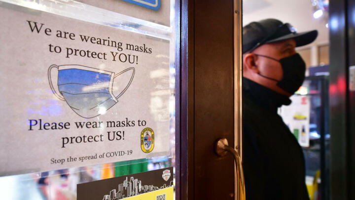 Most of US can now drop masks indoors, health officials say
