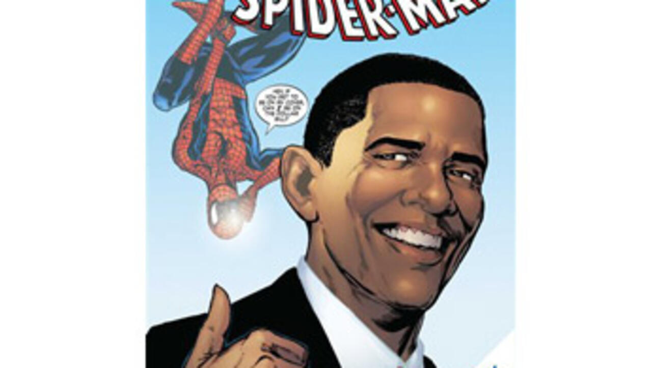 Spider-Man to save the day at Obama's inauguration