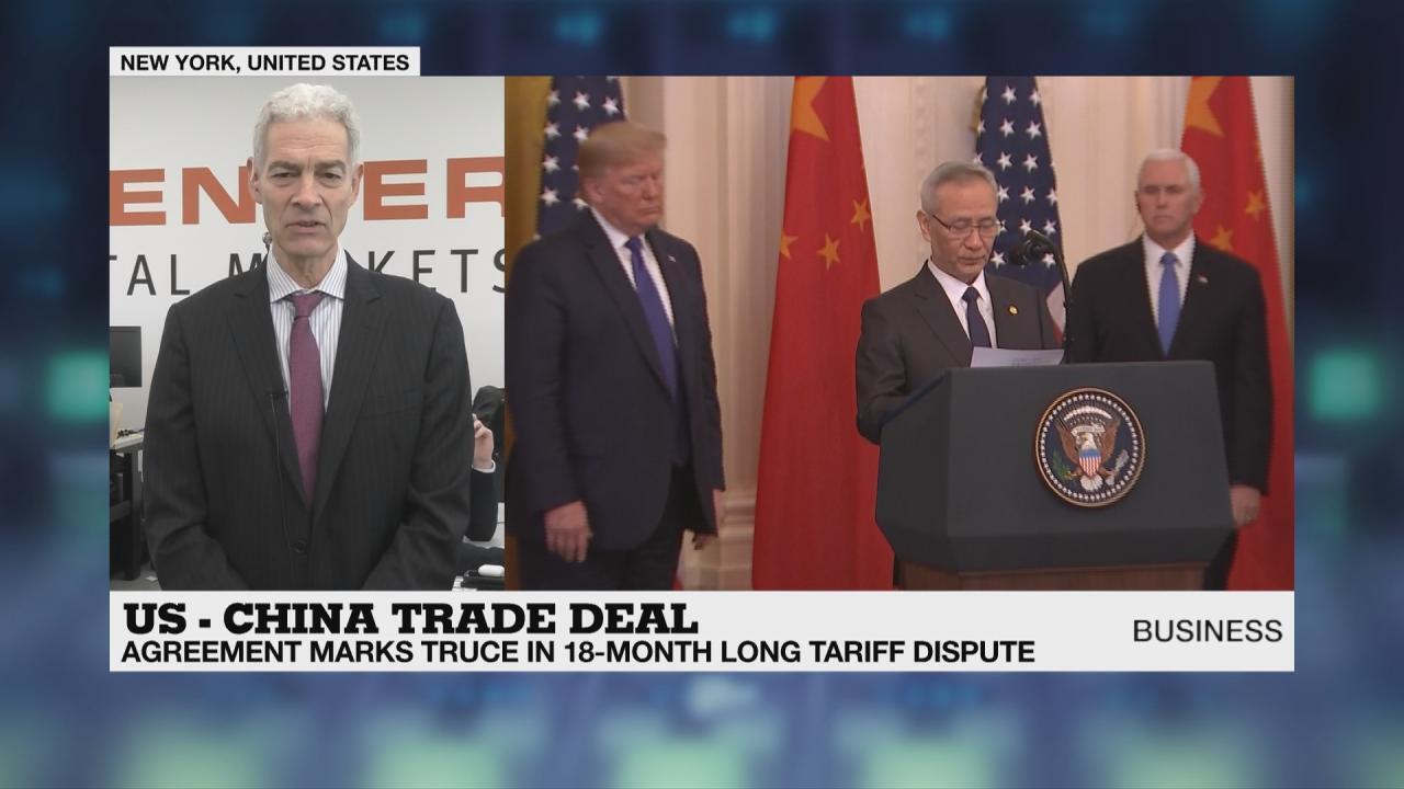 US, China sign long-awaited 'phase one' trade deal - Business