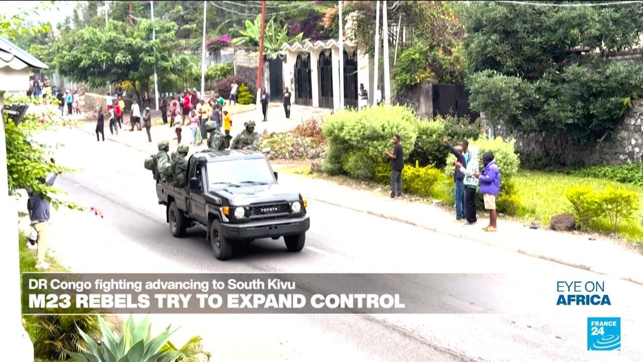 M23 rebels try to expand control in DR Congo - Eye on Africa